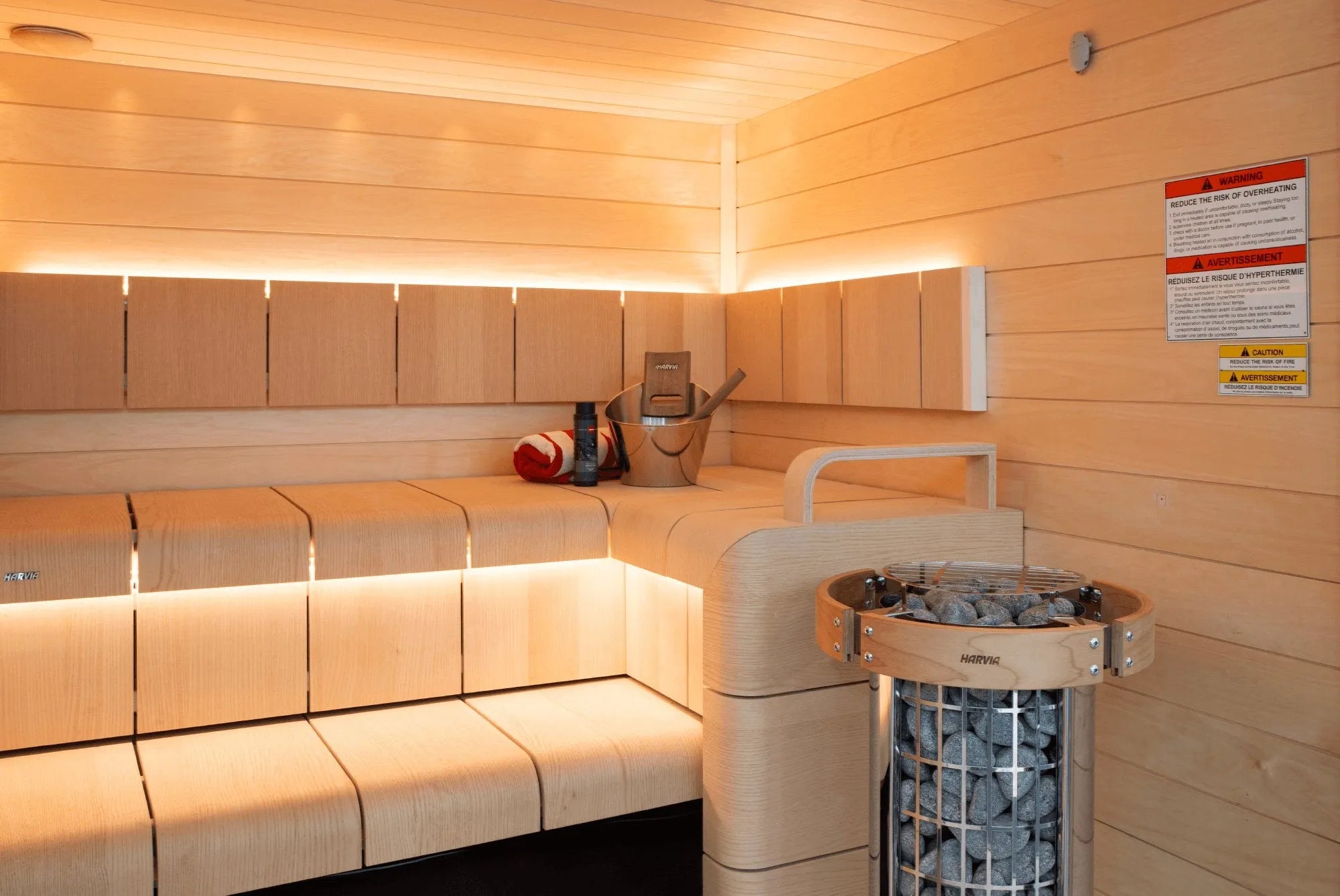 Harvia Cilindro 6-9kW Electric Sauna Heater — Topture