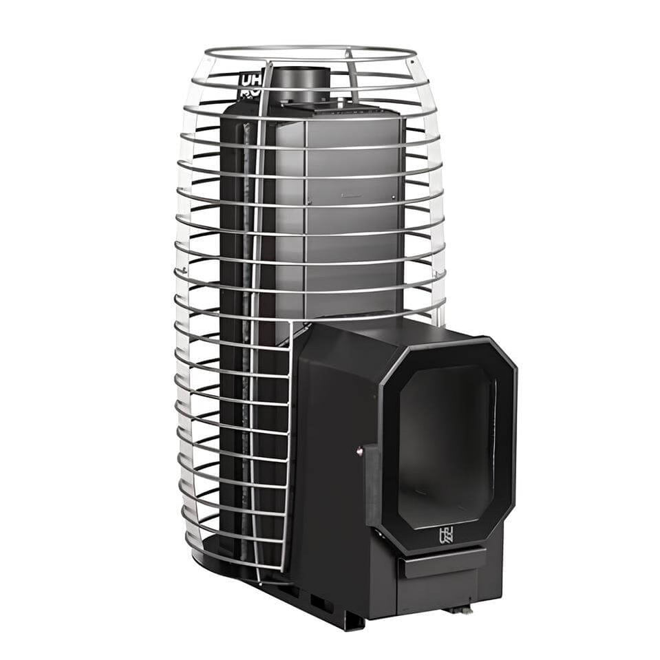 HUUM HIVE Flow Mini LS 8.5kW Wood-Burning Sauna Heater Package — Topture